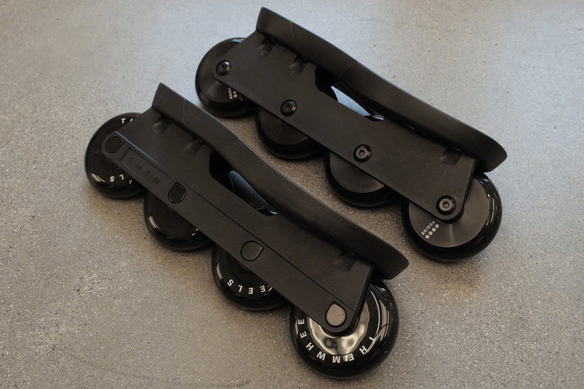 THEM SKATES 909 80S BLACK - CHASSIS KIT